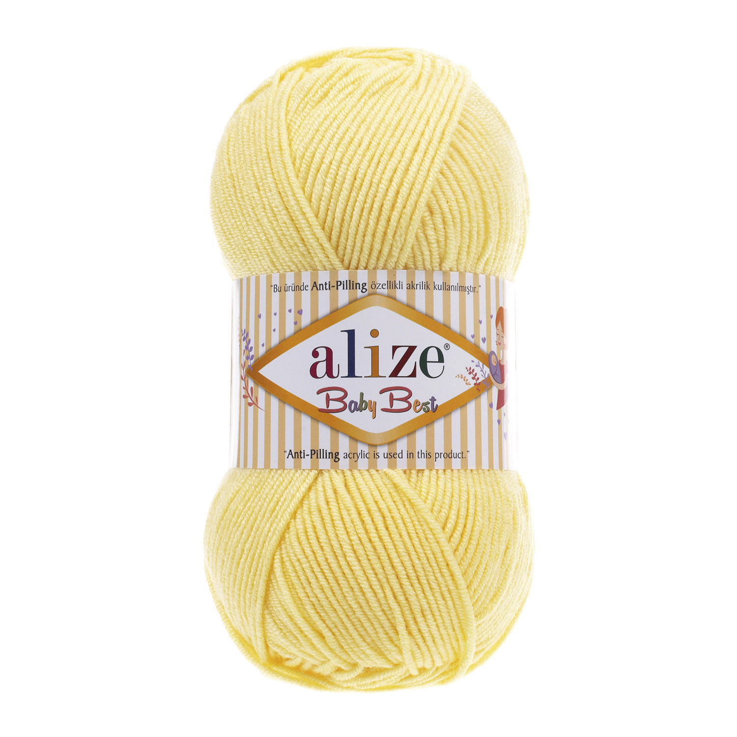 Alize Baby Best 250 Light Yellow | 1001plexis